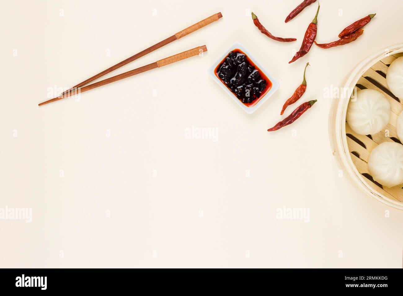 Dim sum top view hi-res stock photography and images - Alamy