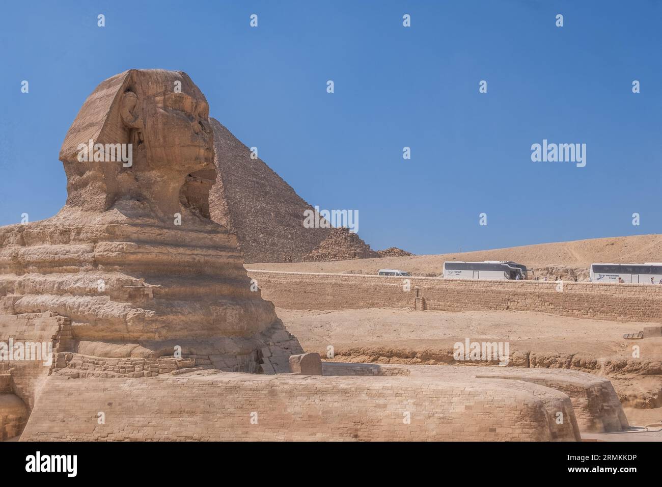 Egypt Summer Travel Egyptian Marvel: Sphinx Sculpture in Giza Stock ...