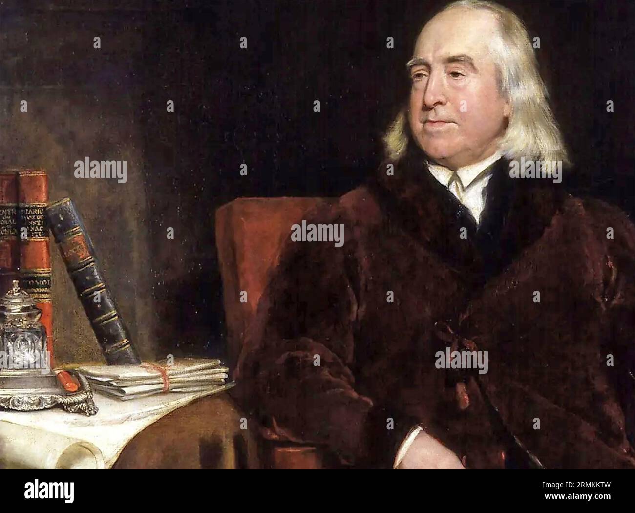 JEREMY BENTHAM (1748-1832) English philosopher Stock Photo - Alamy
