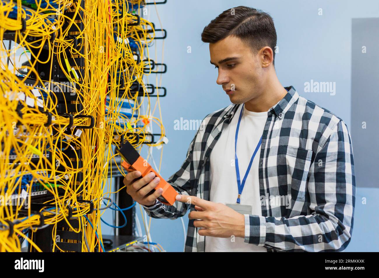 Fiber optic tester hi-res stock photography and images - Alamy