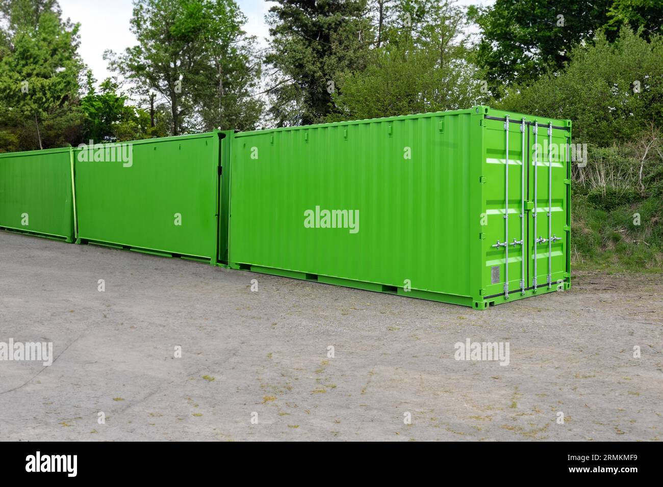 Car park containers hi-res stock photography and images - Alamy