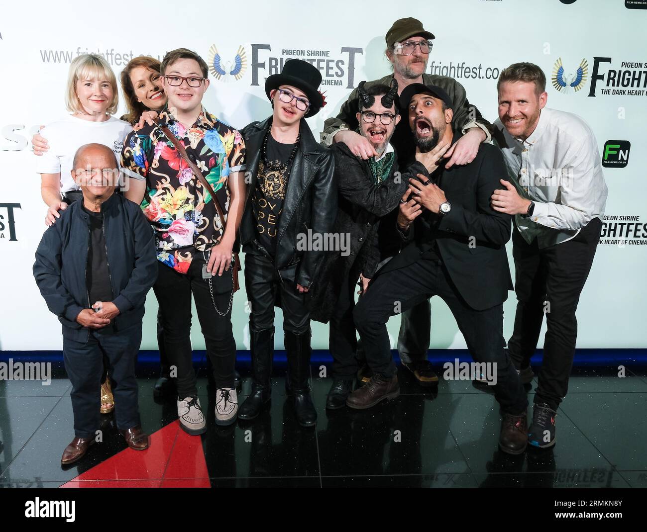 London, UK. 28th Aug, 2023. Otto Baxter, cast and crew photographed at ...