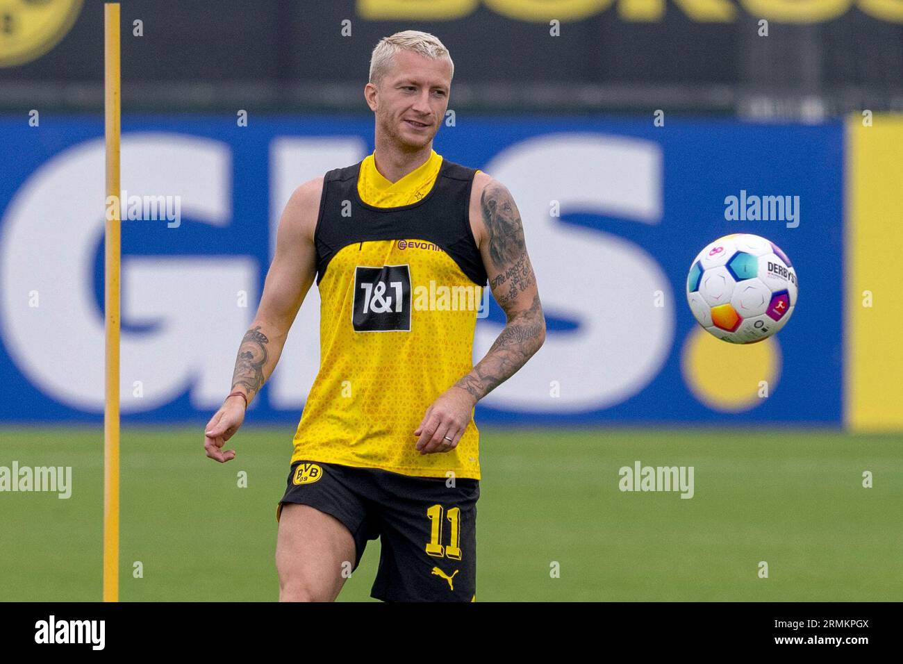 Dortmund, Germany. 29th Aug, 2023. Soccer: Public training of Borussia ...