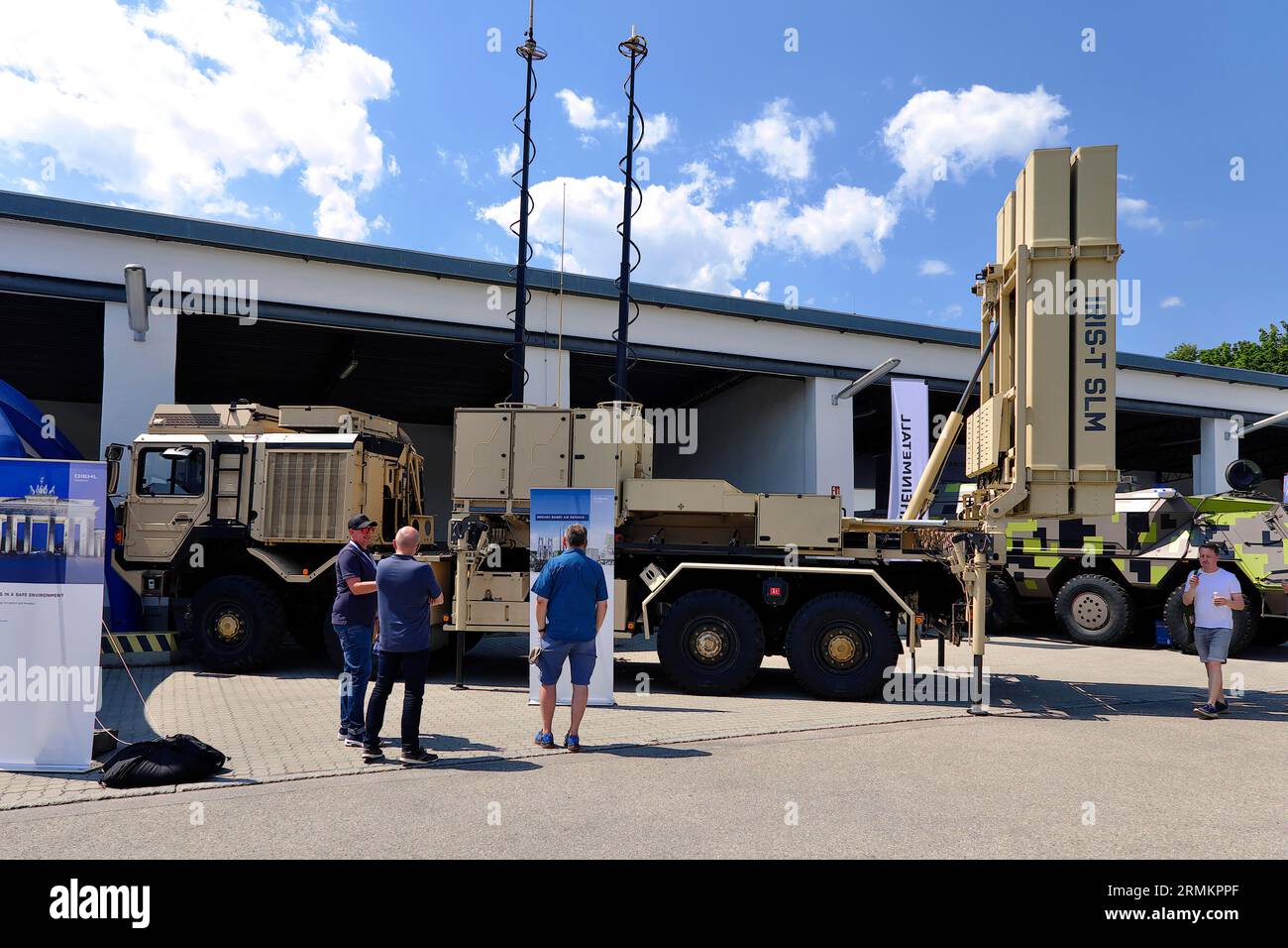 IRIS-T air defence system, Bundeswehr Day, Munich, Bavaria, Germany ...