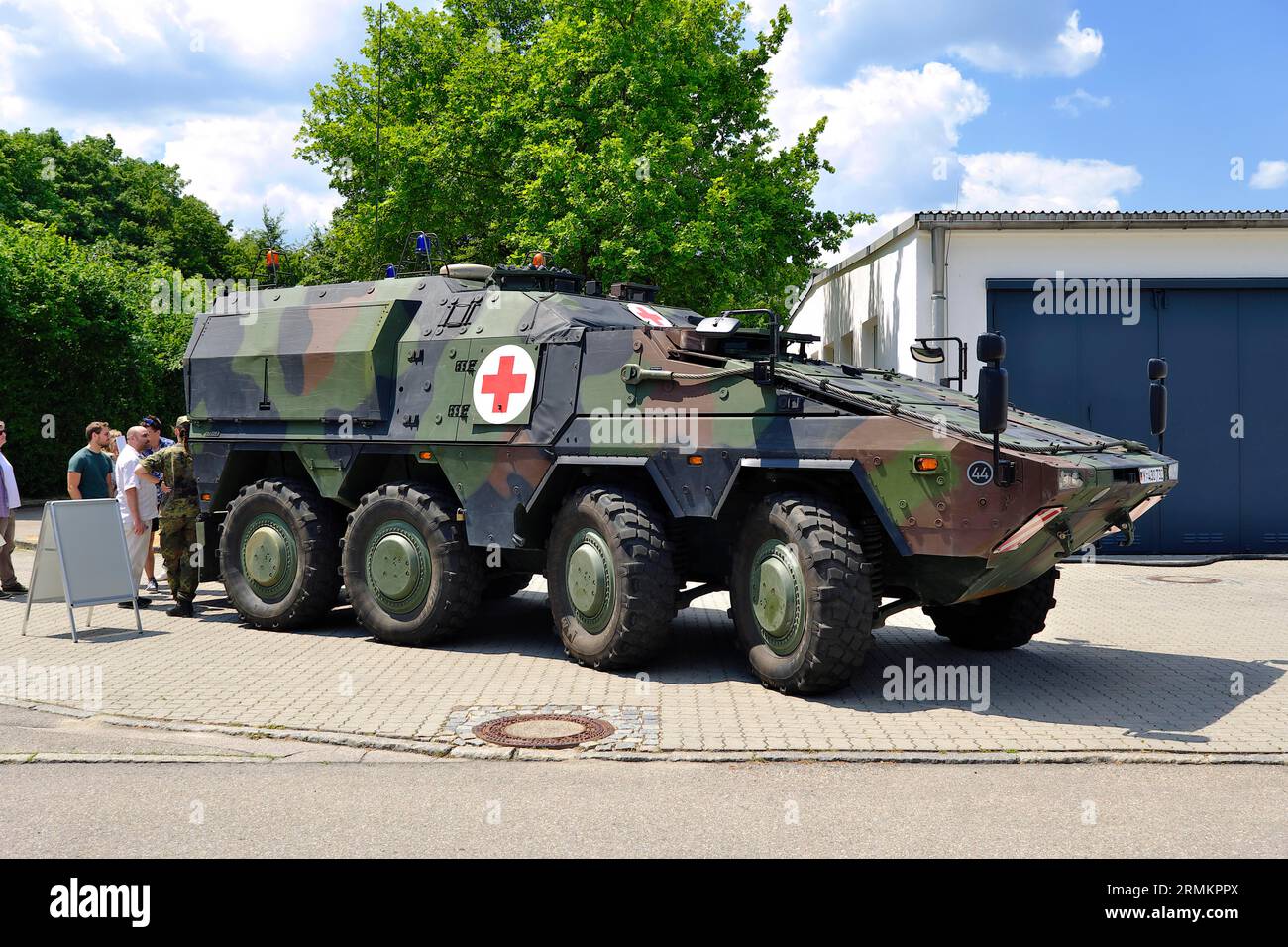 Wheeled armored vehicle hi-res stock photography and images - Alamy