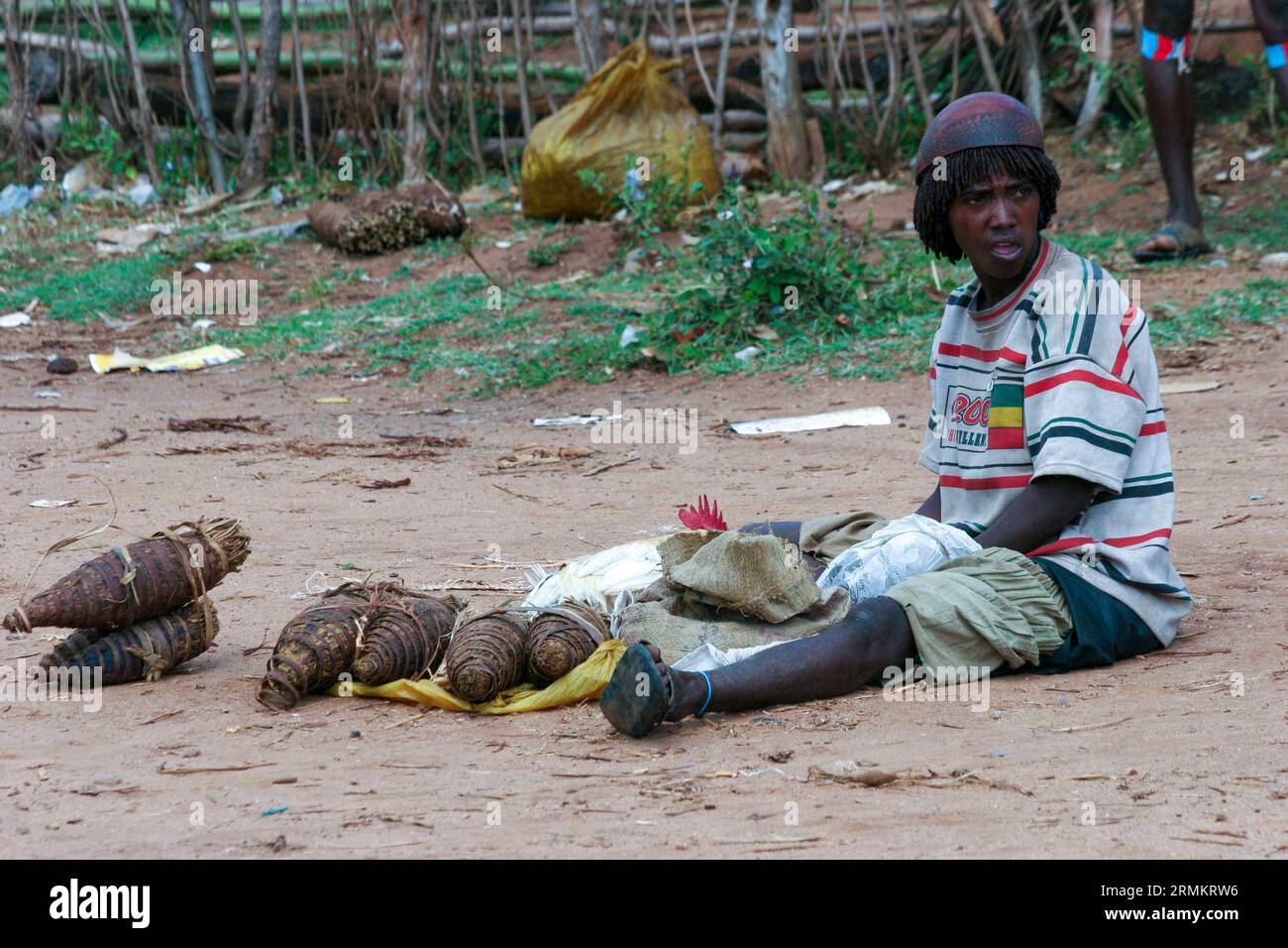 The market town of Jinka, Omo Valley, Ethiopia Stock Photo - Alamy