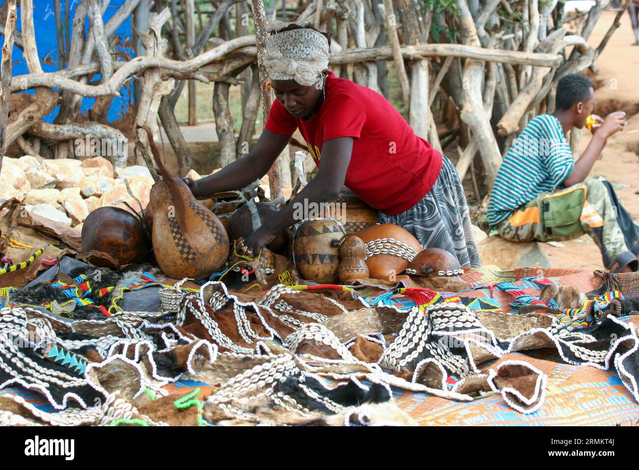 The market town of Jinka, Omo Valley, Ethiopia Stock Photo - Alamy
