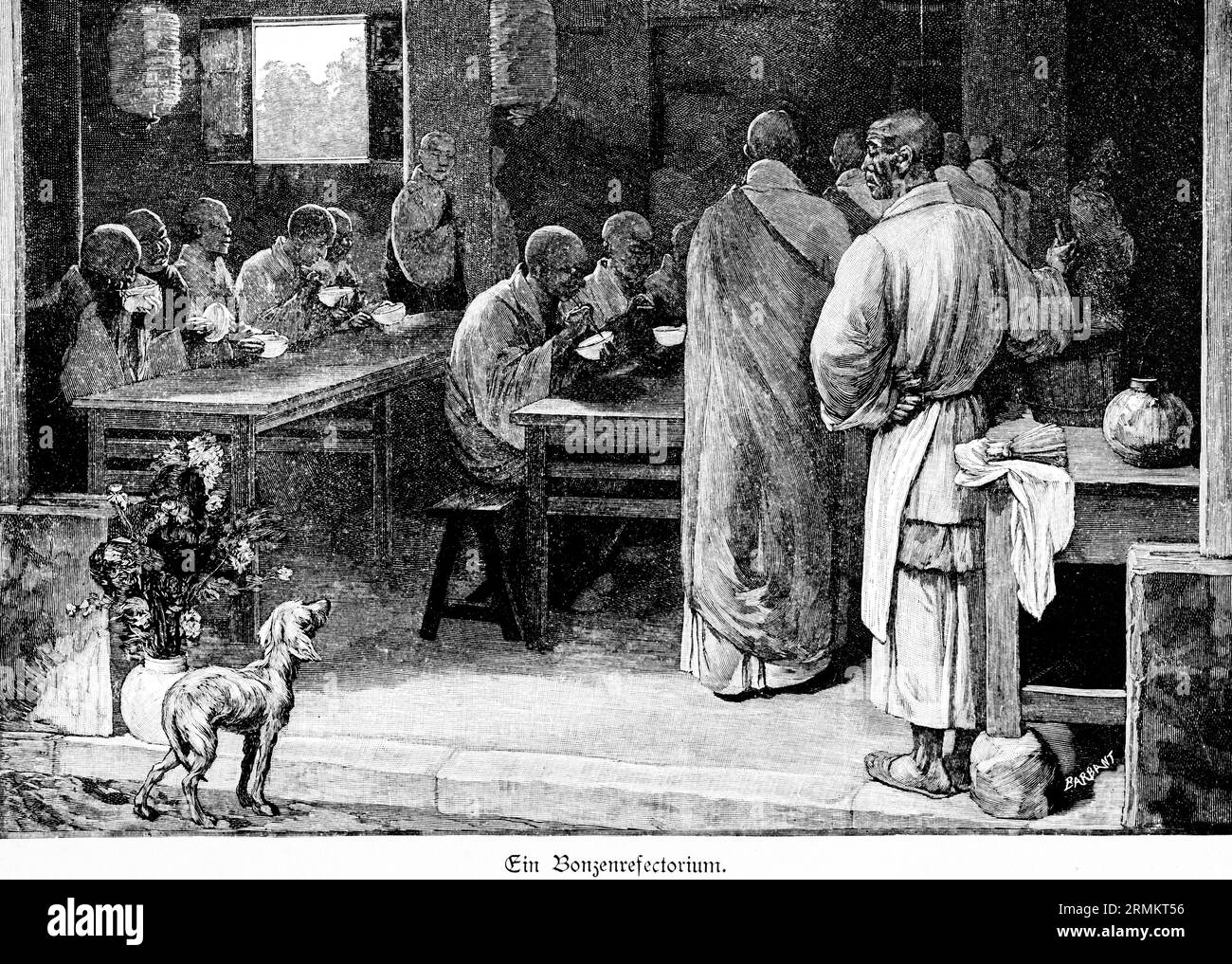 China dog eat Black and White Stock Photos & Images - Alamy