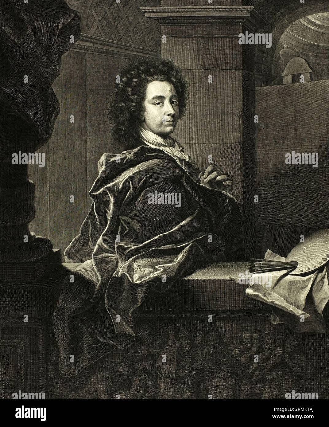 Hyacinthe Rigaud, Hyacinthe Francois Honore Mathias Pierre Martyr Andre ...