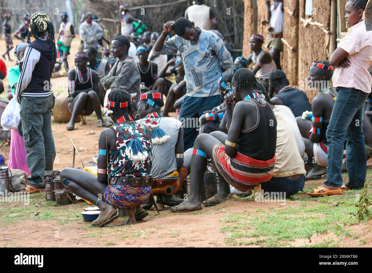 The market town of Jinka, Omo Valley, Ethiopia Stock Photo - Alamy