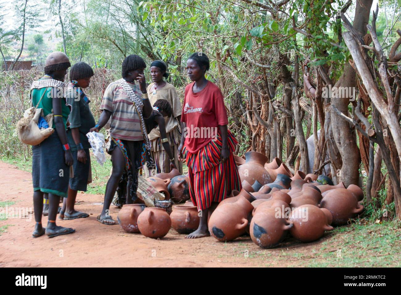The market town of Jinka, Omo Valley, Ethiopia Stock Photo - Alamy