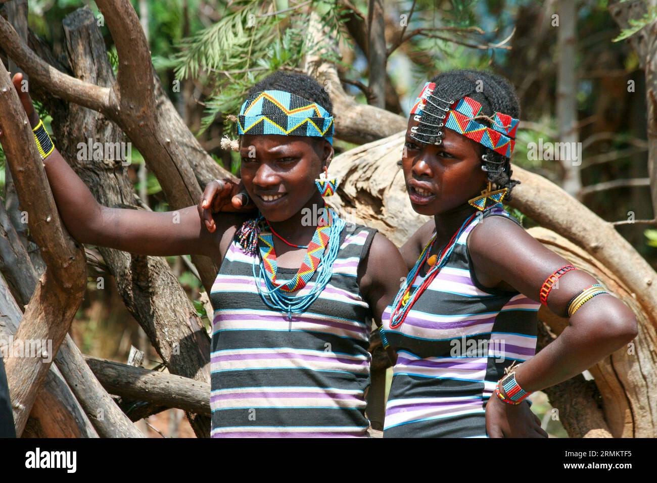 The market town of Jinka, Omo Valley, Ethiopia Stock Photo - Alamy