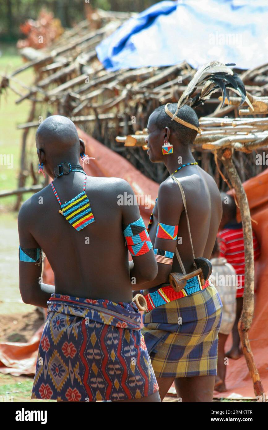 The market town of Jinka, Omo Valley, Ethiopia Stock Photo - Alamy