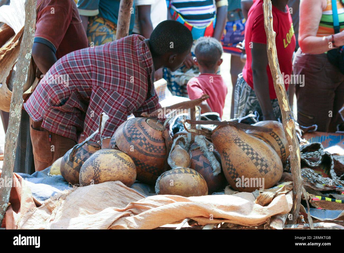 The market town of Jinka, Omo Valley, Ethiopia Stock Photo - Alamy