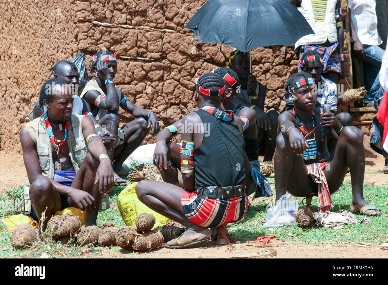 The market town of Jinka, Omo Valley, Ethiopia Stock Photo - Alamy