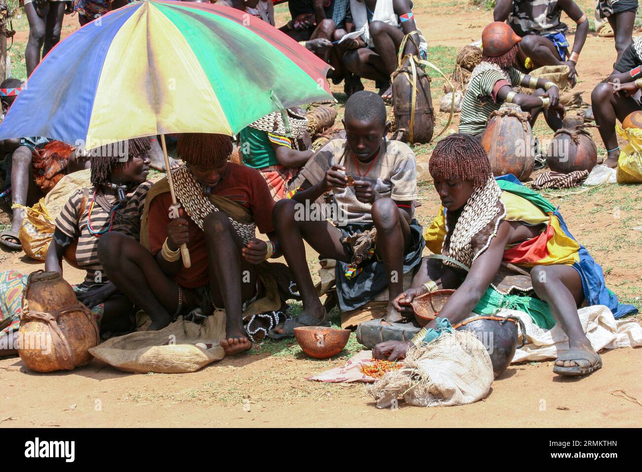 The market town of Jinka, Omo Valley, Ethiopia Stock Photo - Alamy