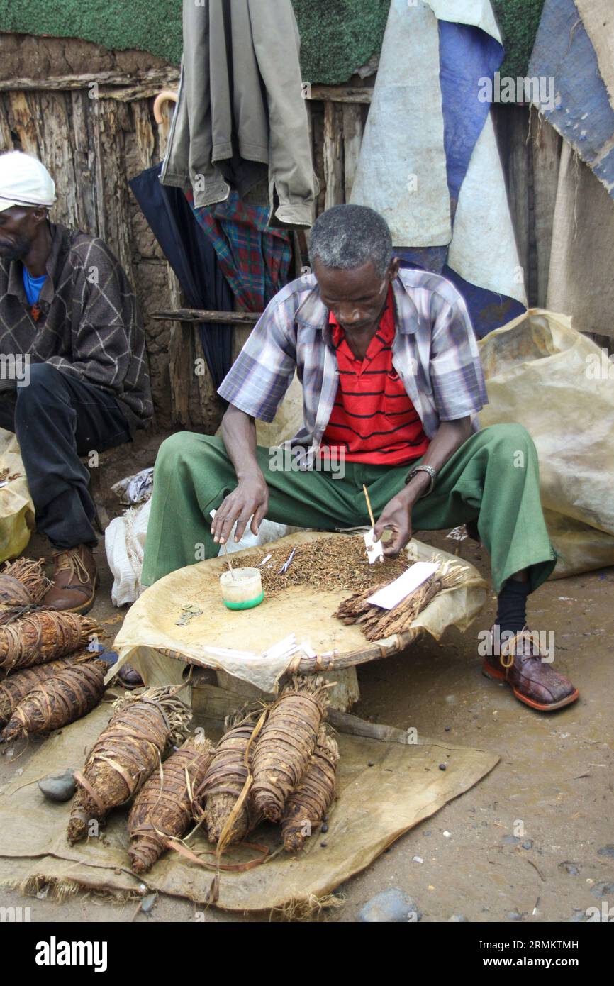 The market town of Jinka, Omo Valley, Ethiopia Stock Photo - Alamy