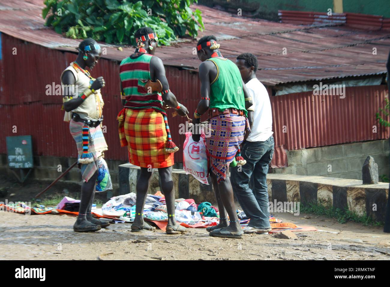 The market town of Jinka, Omo Valley, Ethiopia Stock Photo - Alamy