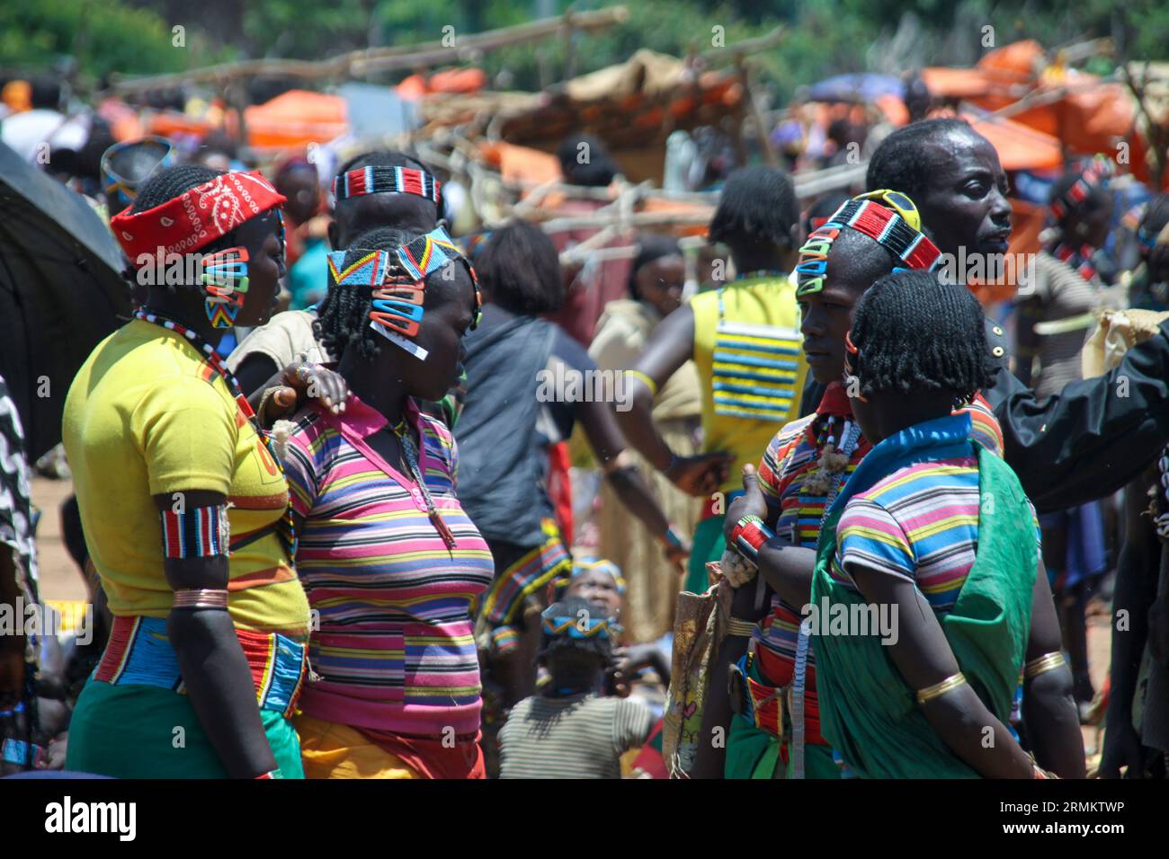 The market town of Jinka, Omo Valley, Ethiopia Stock Photo - Alamy