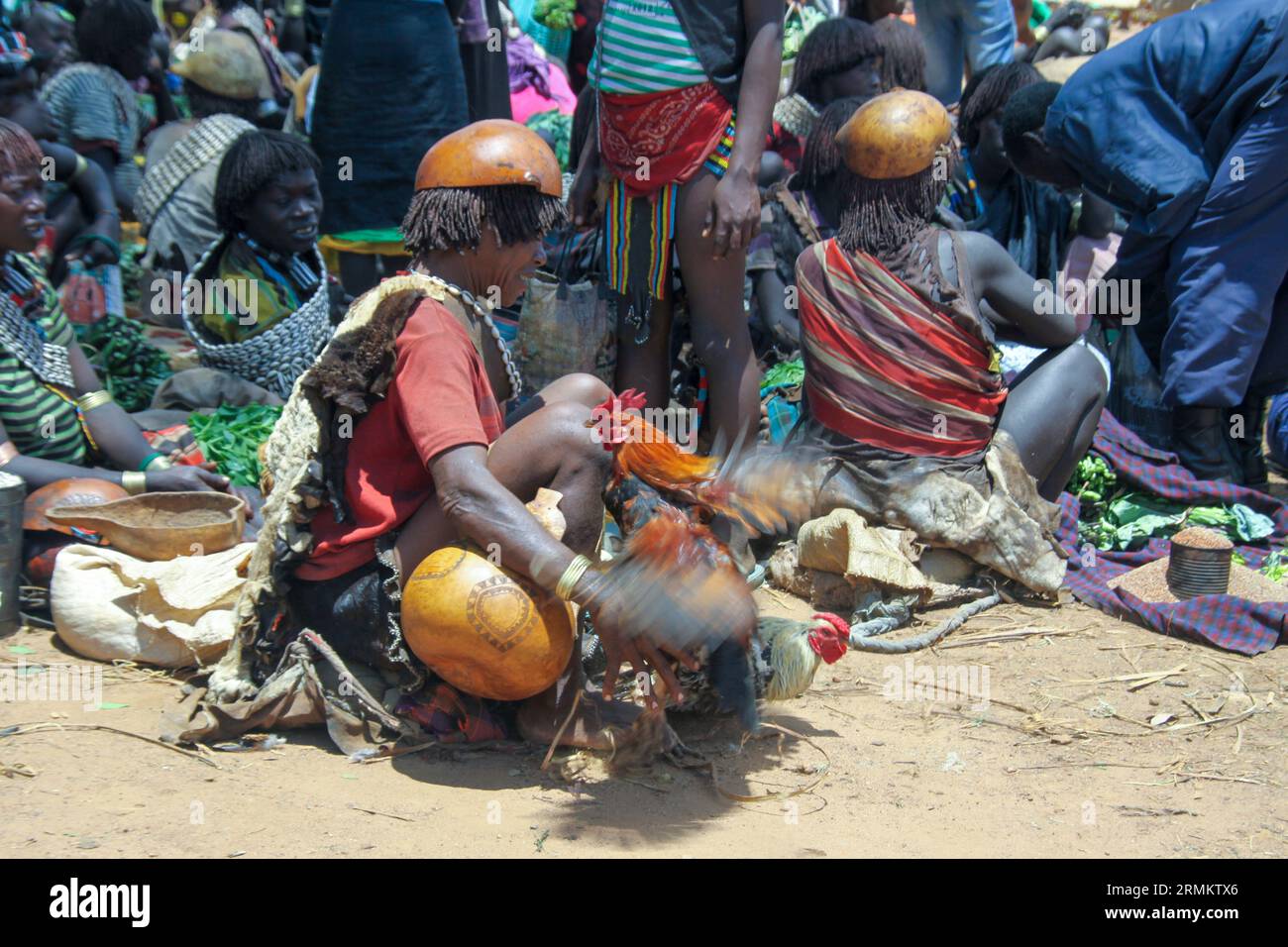 The market town of Jinka, Omo Valley, Ethiopia Stock Photo - Alamy