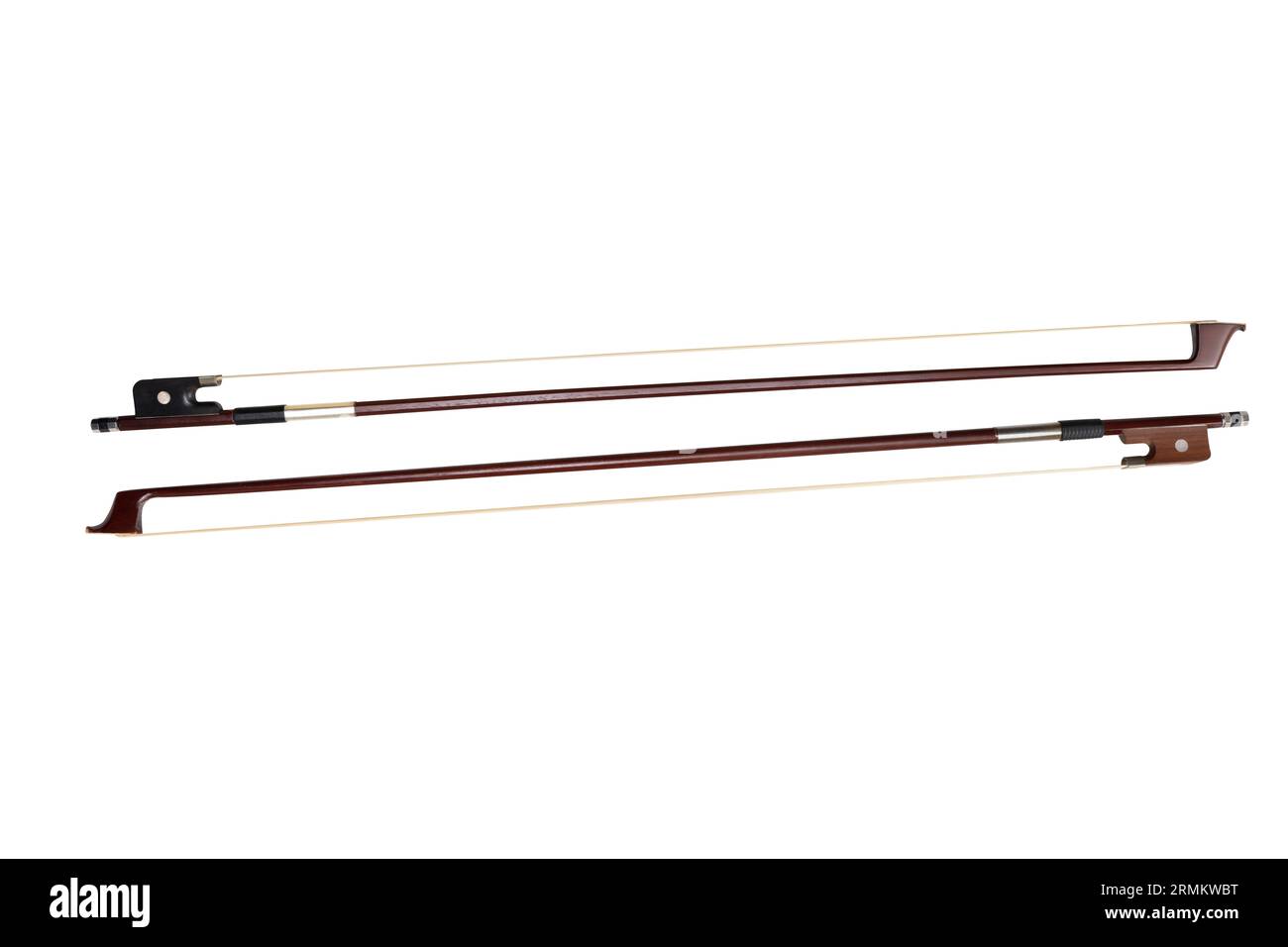 Fiddle stick of violin orchestra musical instrument isolated over white ...