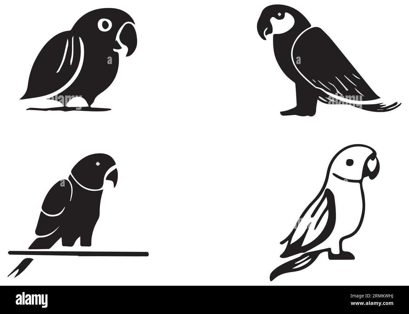 Birds vector vectors hi-res stock photography and images - Alamy