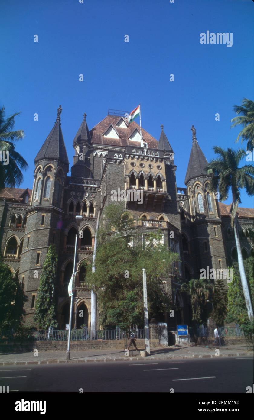 Old Sachivalay, Bombay High Court Building, Mumbai, India Stock Photo ...