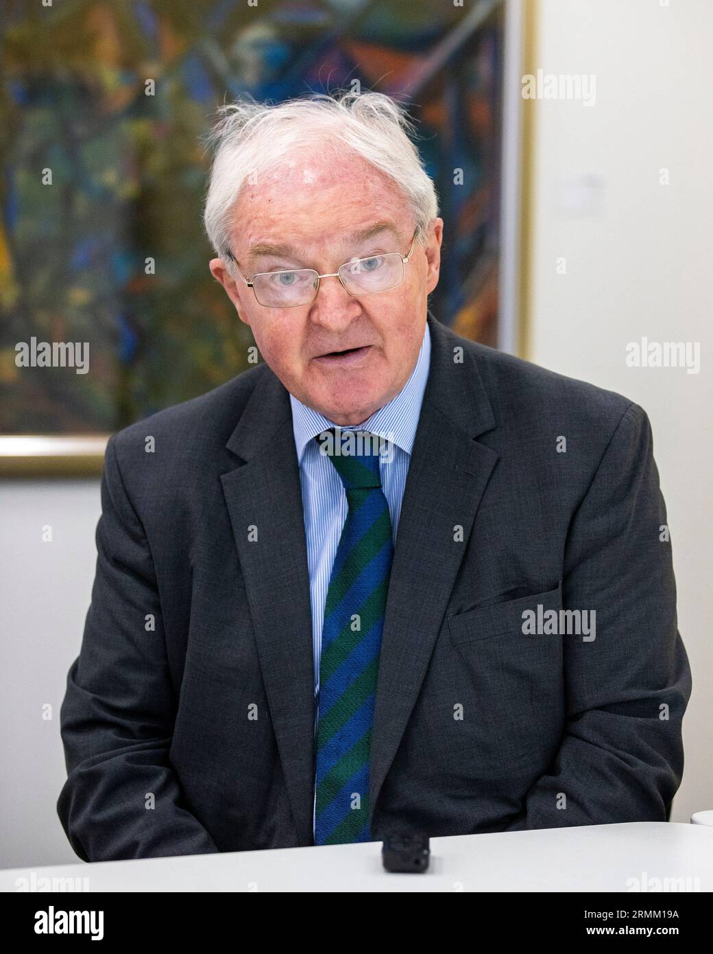 Independent commission for reconciliation and information hi-res stock ...