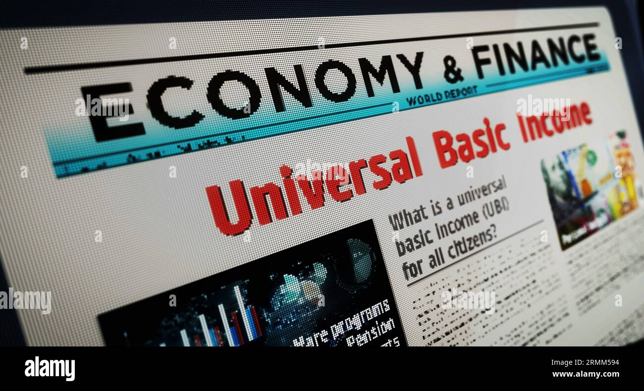 Universal newspaper illustration hi-res stock photography and images ...