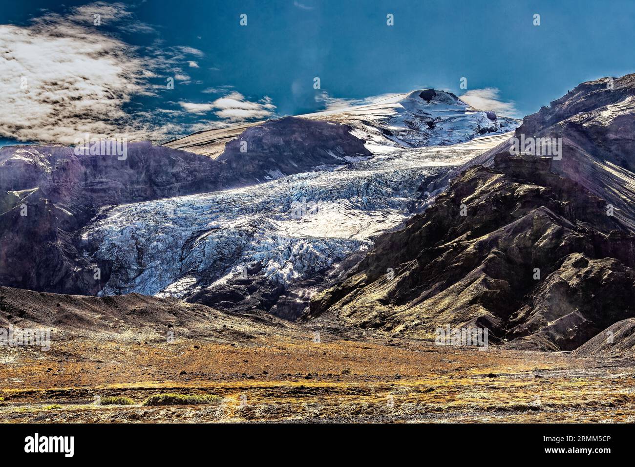 Thorsmork, Iceland glaciers in the wilderness Stock Photo - Alamy