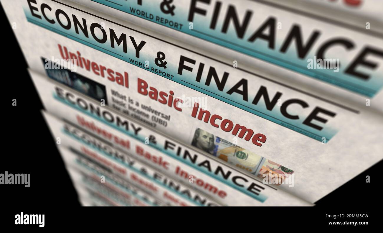 Universal basic income citizens salary payment and social ...