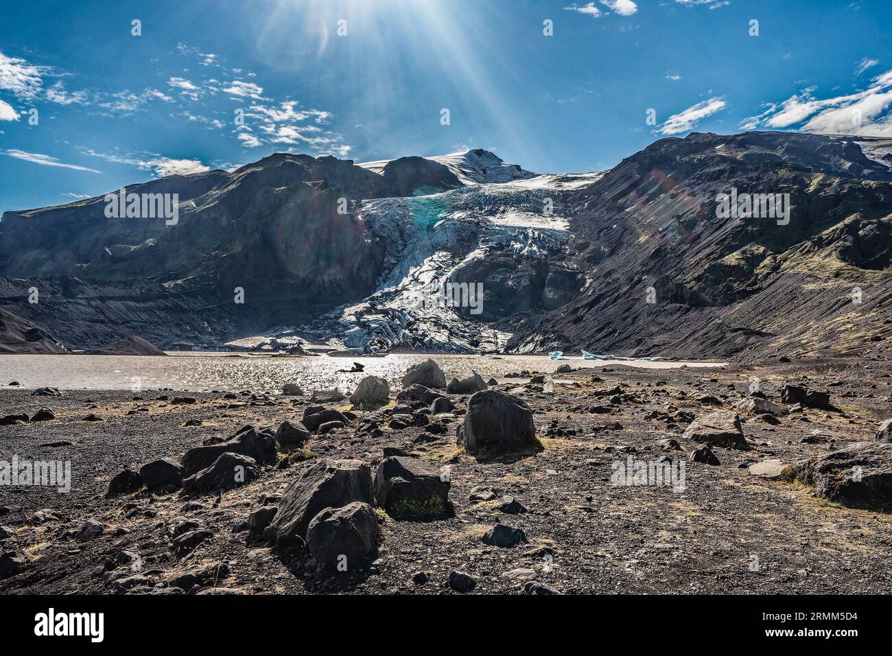 Thorsmork, Iceland glaciers in the wilderness Stock Photo - Alamy