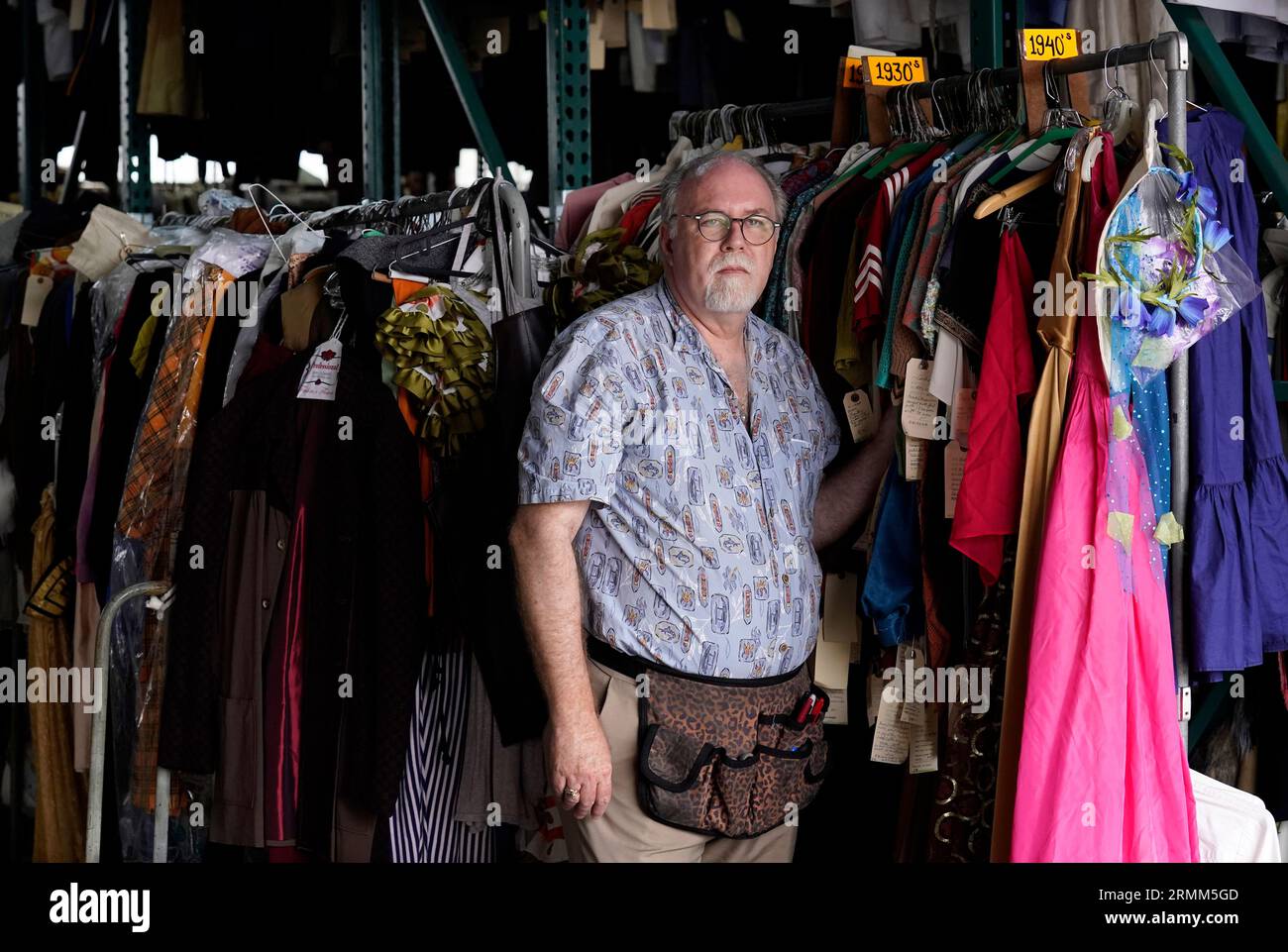 Shon LeBlanc, co-owner of costume rental service Valentino's Costume ...