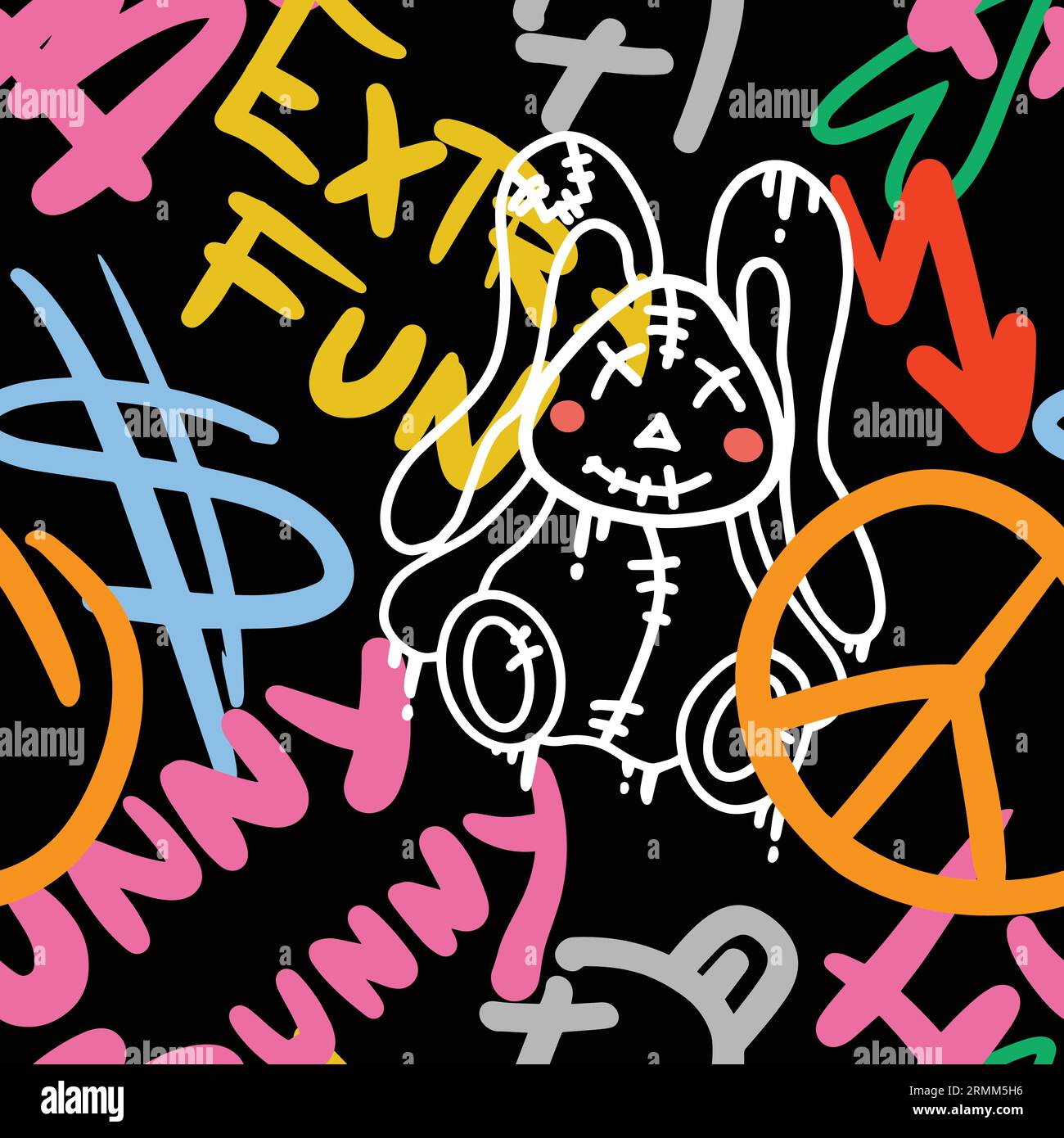 Slogan pattern hi-res stock photography and images - Alamy