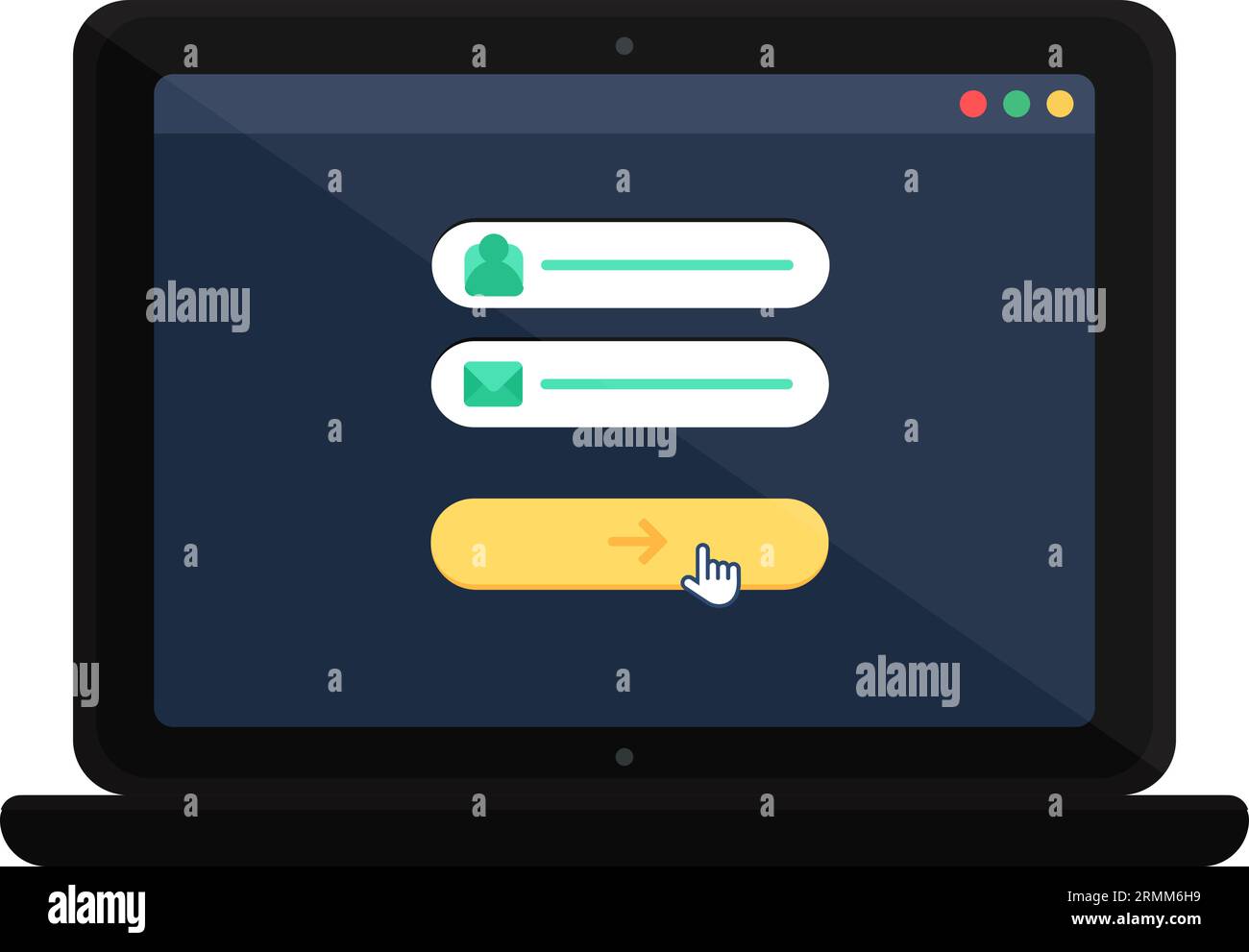 Front vector vec Stock Vector Images - Alamy