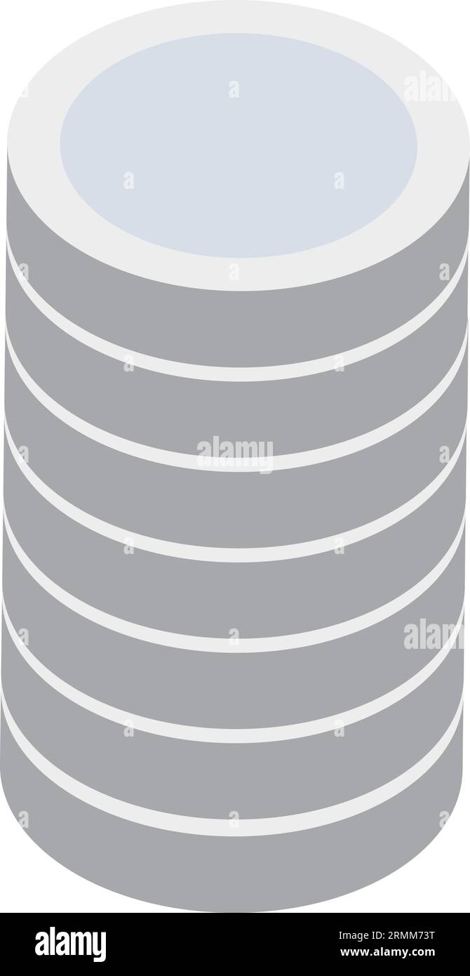 Tall stack coins Stock Vector Images - Alamy