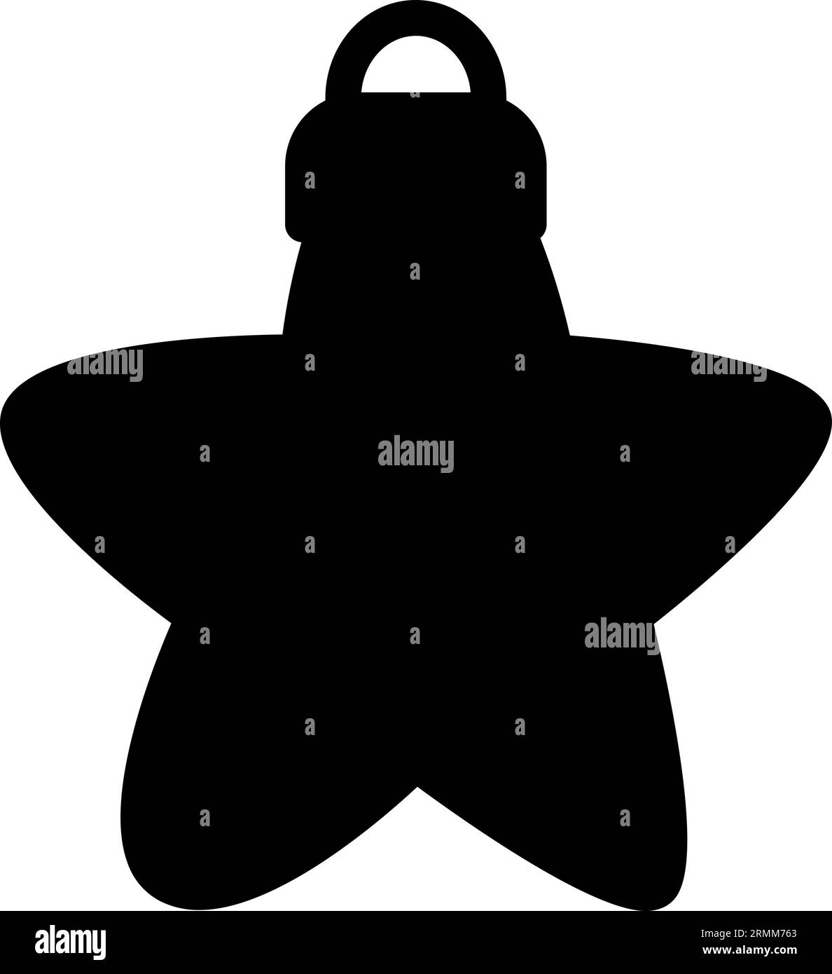 Shape Of Christmas Star Glass Toy Contour Crystal Christmas Tree