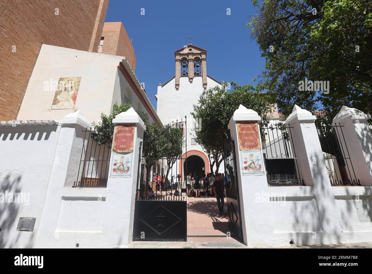 Malaga, Spain. 29th Aug, 2023. Angeles Bejar la madre de Luis Rubiales ...
