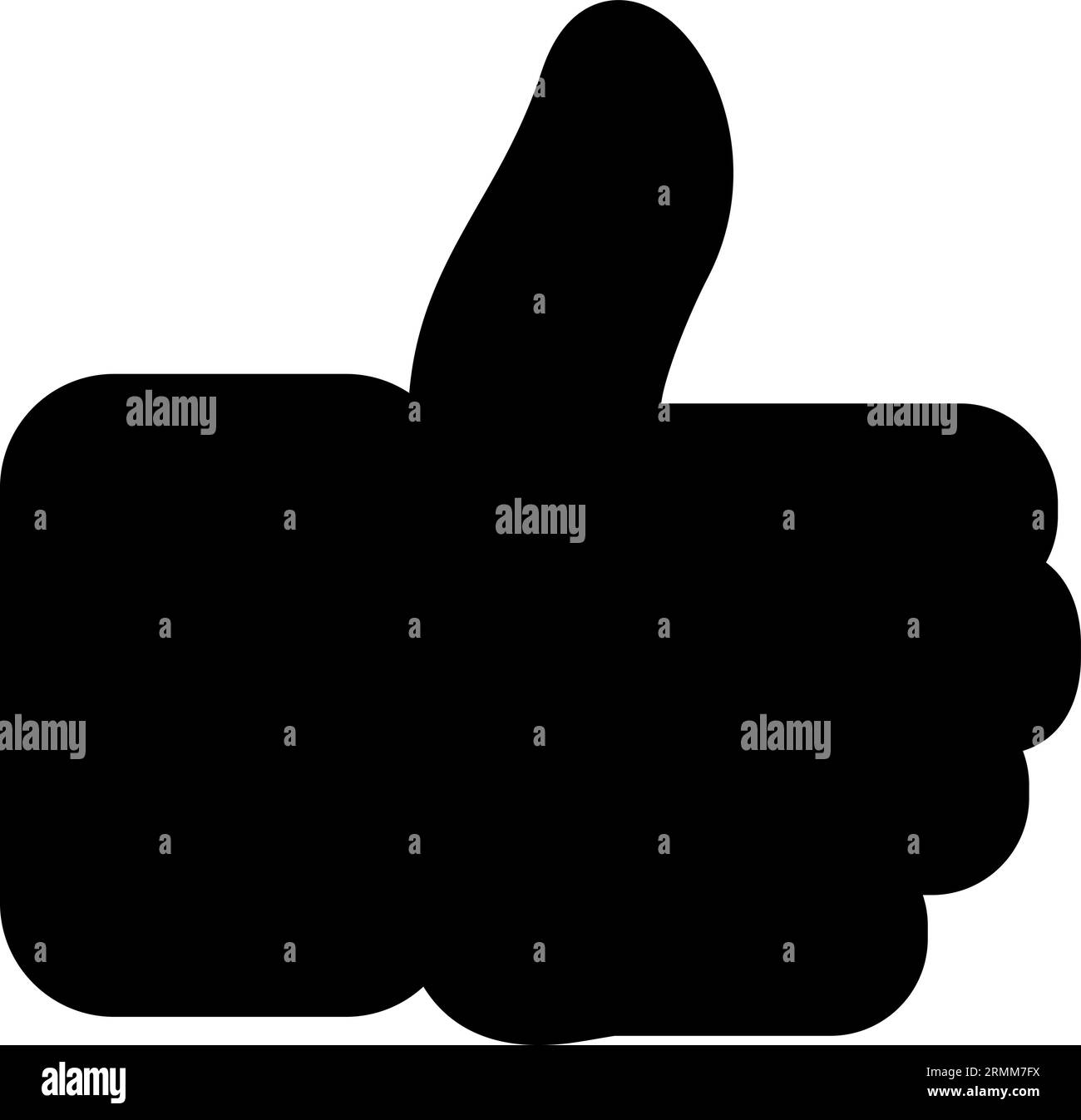 Thumbs up christmas Black and White Stock Photos & Images - Alamy