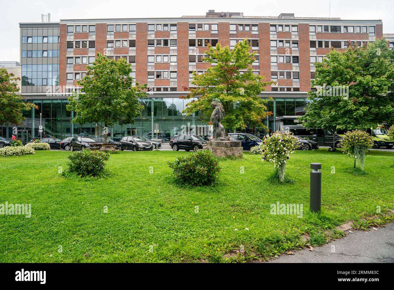 Guess 20230829.Exterior of Baerum Hospital. Vestre Viken is the first ...