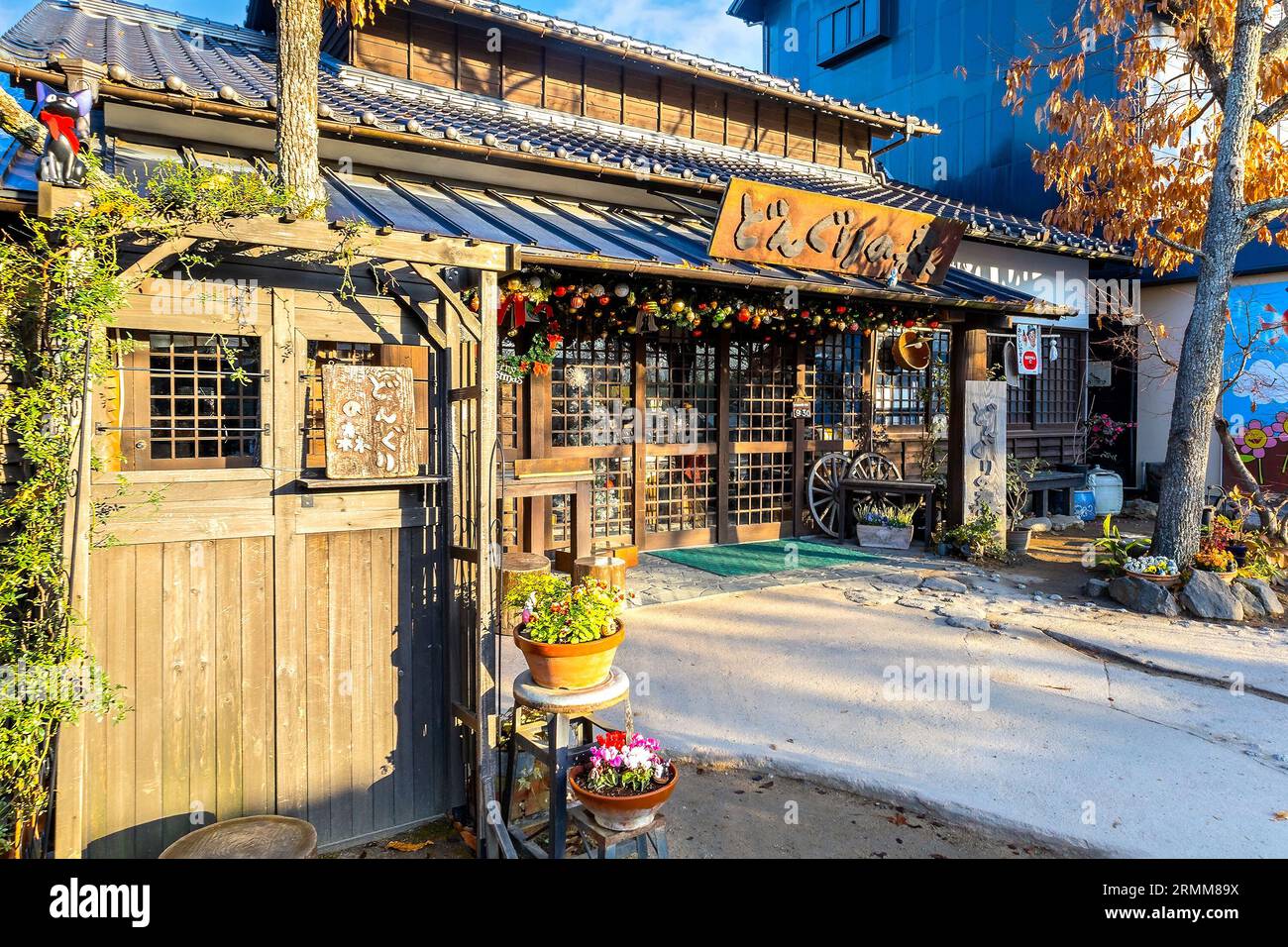 Yufuin, Japan - Nov 27 2022: "Donguri" No Mori is the Japanese name of Studio Ghibli’s official ...