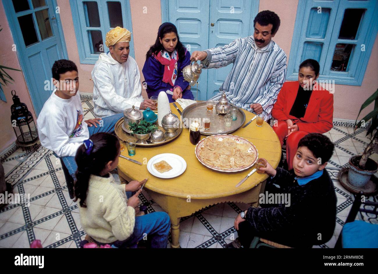 Marrakesh family home hi-res stock photography and images - Alamy