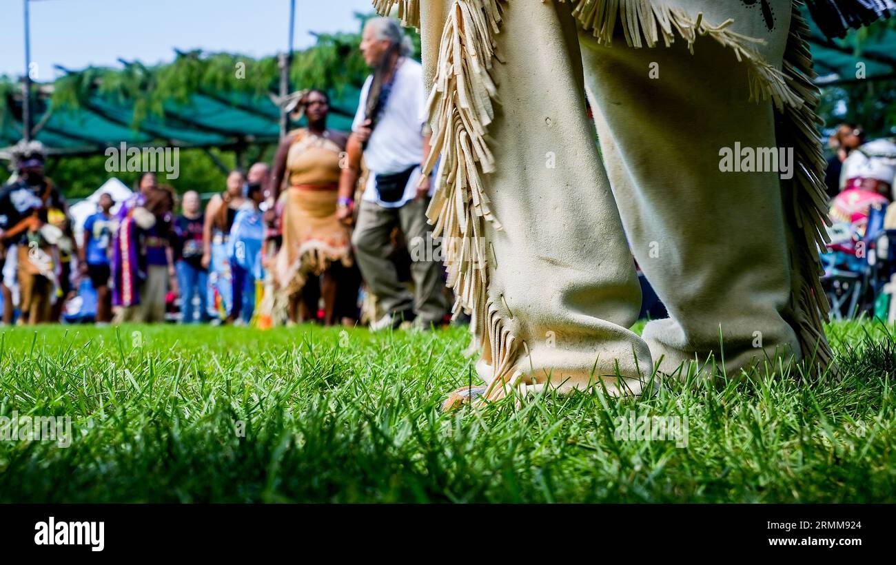 MASHANTUCKET RESERVATION, CT, USA-AUGUST 26, 2023: Schemitzun Feast Of ...