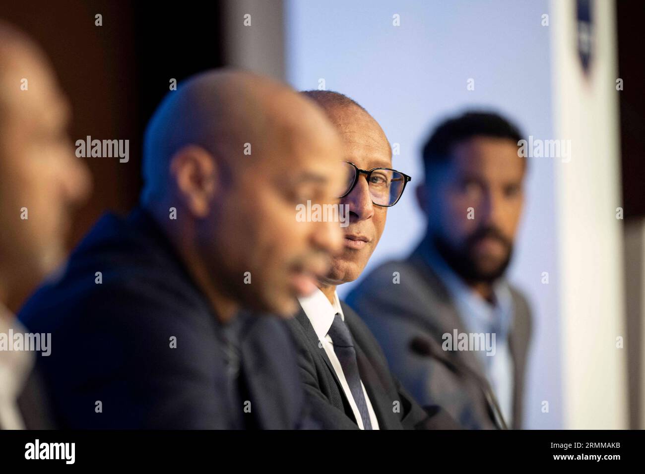 Paris, France. 29th Aug, 2023. Former French football player and newly ...