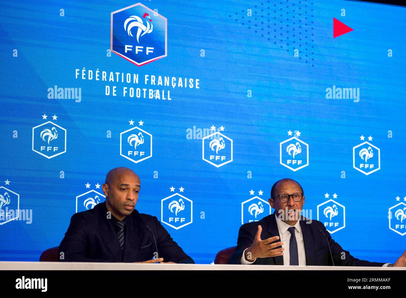 Paris, France. 29th Aug, 2023. Former French football player and newly ...