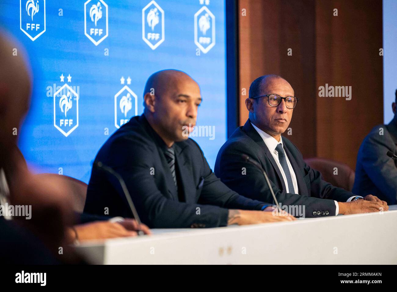 Paris, France. 29th Aug, 2023. Former French football player and newly ...
