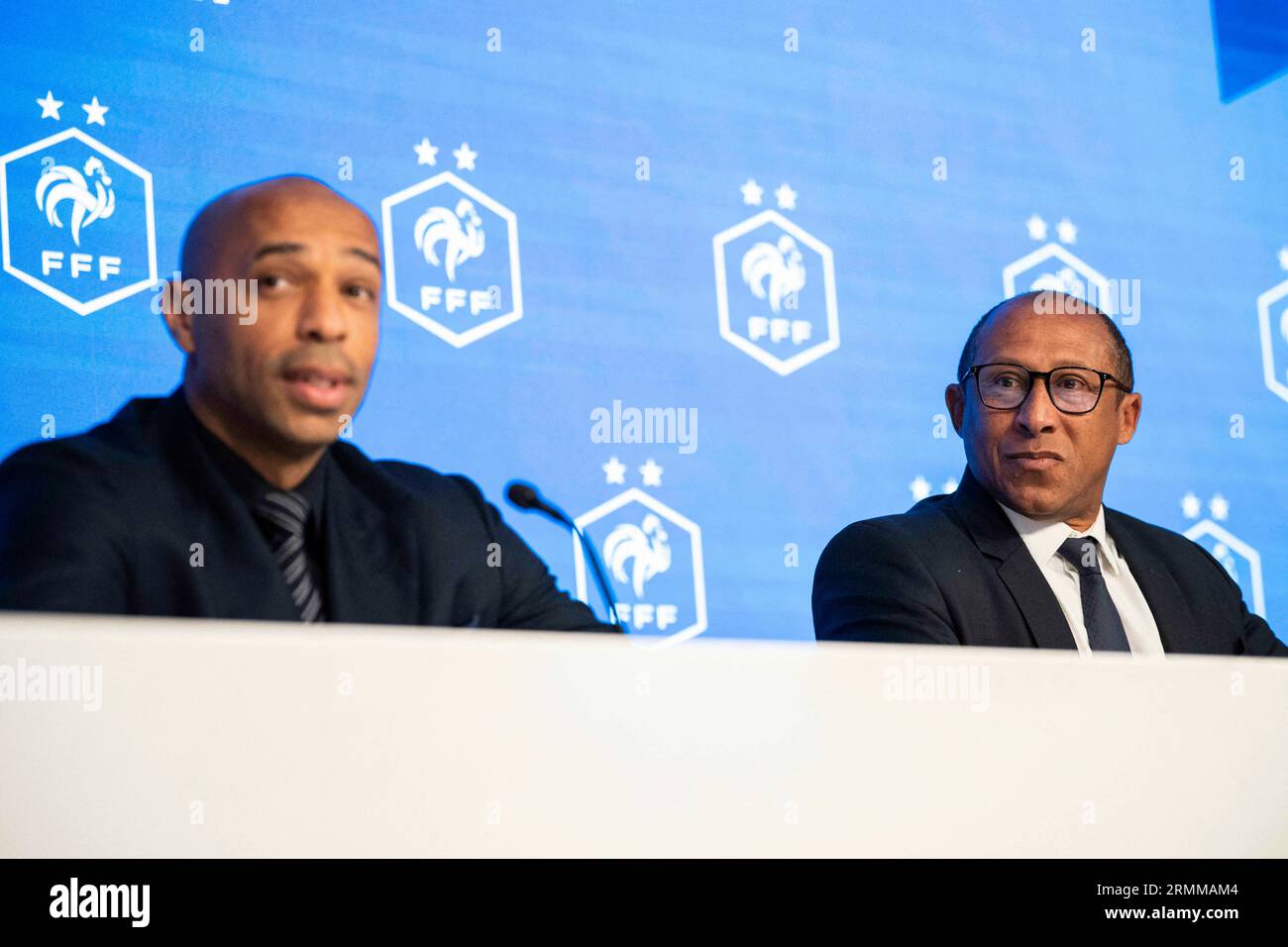 Paris, France. 29th Aug, 2023. Former French football player and newly ...