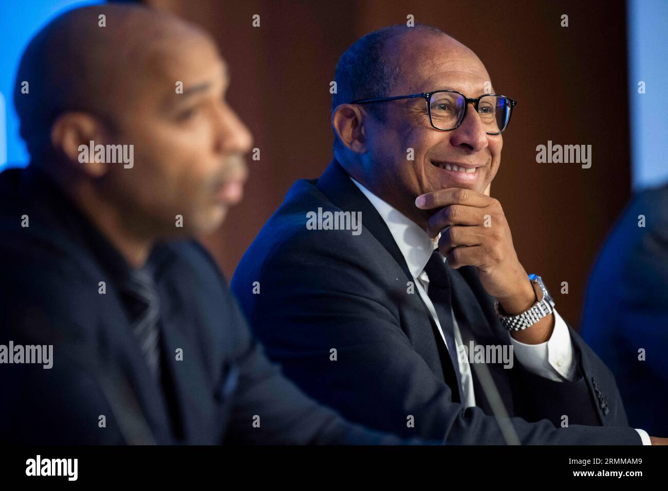 Paris, France. 29th Aug, 2023. Former French football player and newly ...
