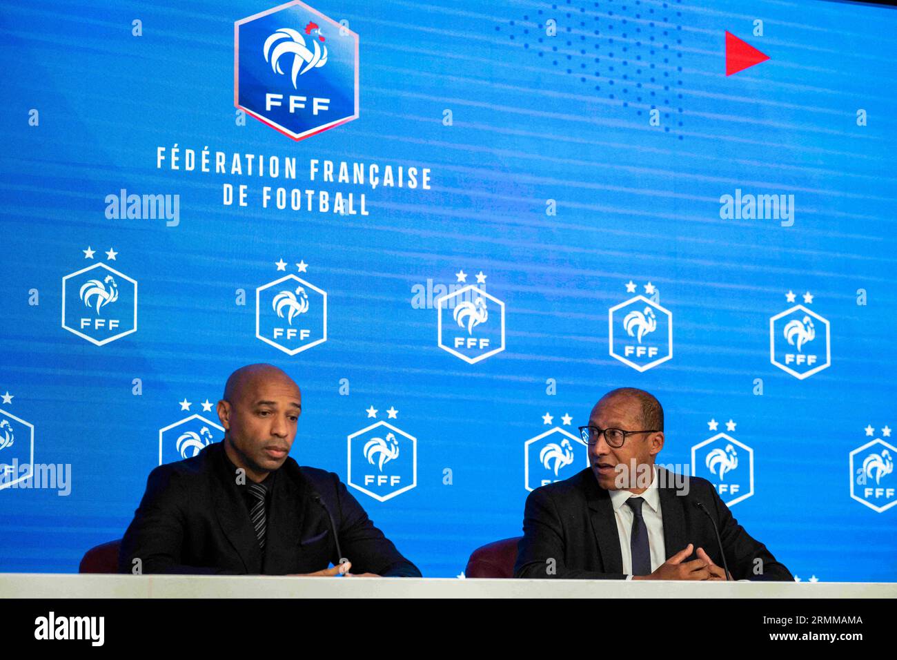 Paris, France. 29th Aug, 2023. Former French football player and newly ...