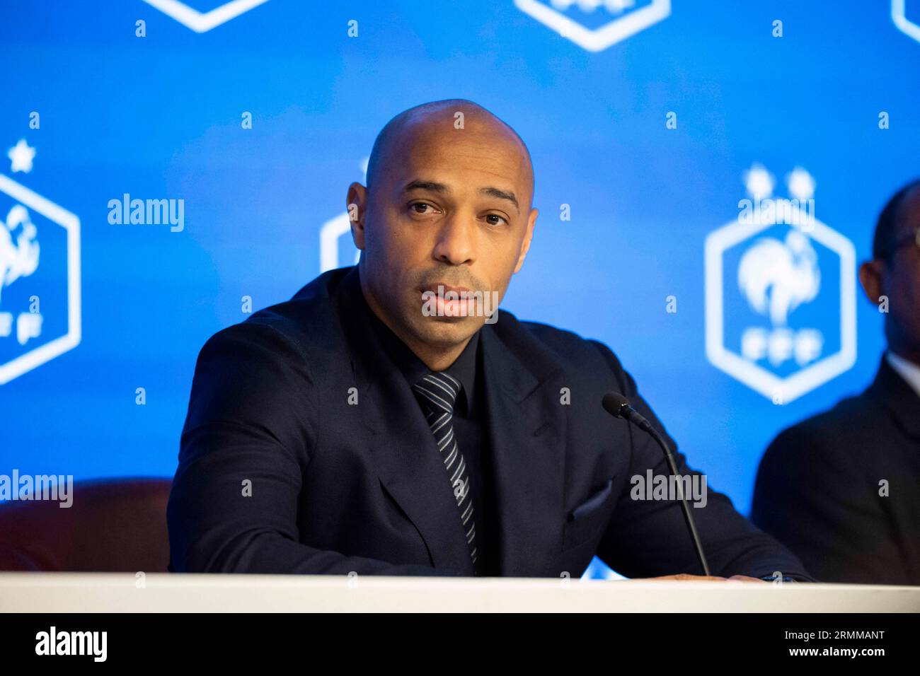 Paris, France. 29th Aug, 2023. Former French football player and newly ...